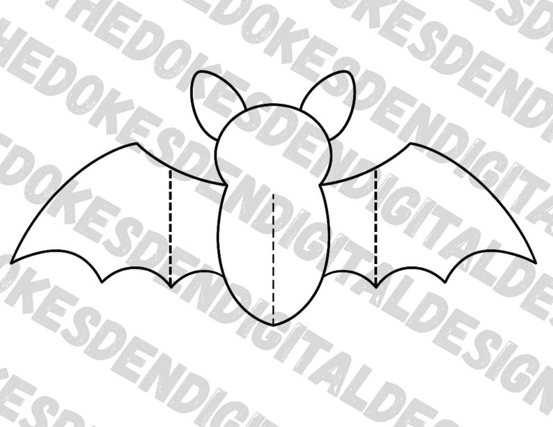 Flying Fun Bat Gliders | Printable Halloween STEM Craft for Kids - Etsy UK