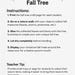 Printable Fall Tree Craft for Kids – Collect & Create Nature Activity ...