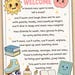 First Day of School Welcome Letter for Kids | Teacher Printable | Fun ...