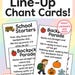 Classroom Line-up Chant Posters: Seasonal Poems for Calm Transitions - Etsy