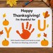 Thanksgiving Handprint Craft – Printable ‘thankful for You’ Activity ...