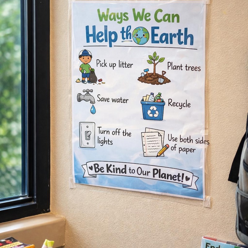 Save the Earth Poster - Etsy