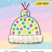 Winter Hat Craft for Kids | Printable Art Activity (PDF Pattern) - Etsy