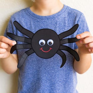 Halloween Spider Craft Printable | Easy Kids’ Classroom Project - Etsy