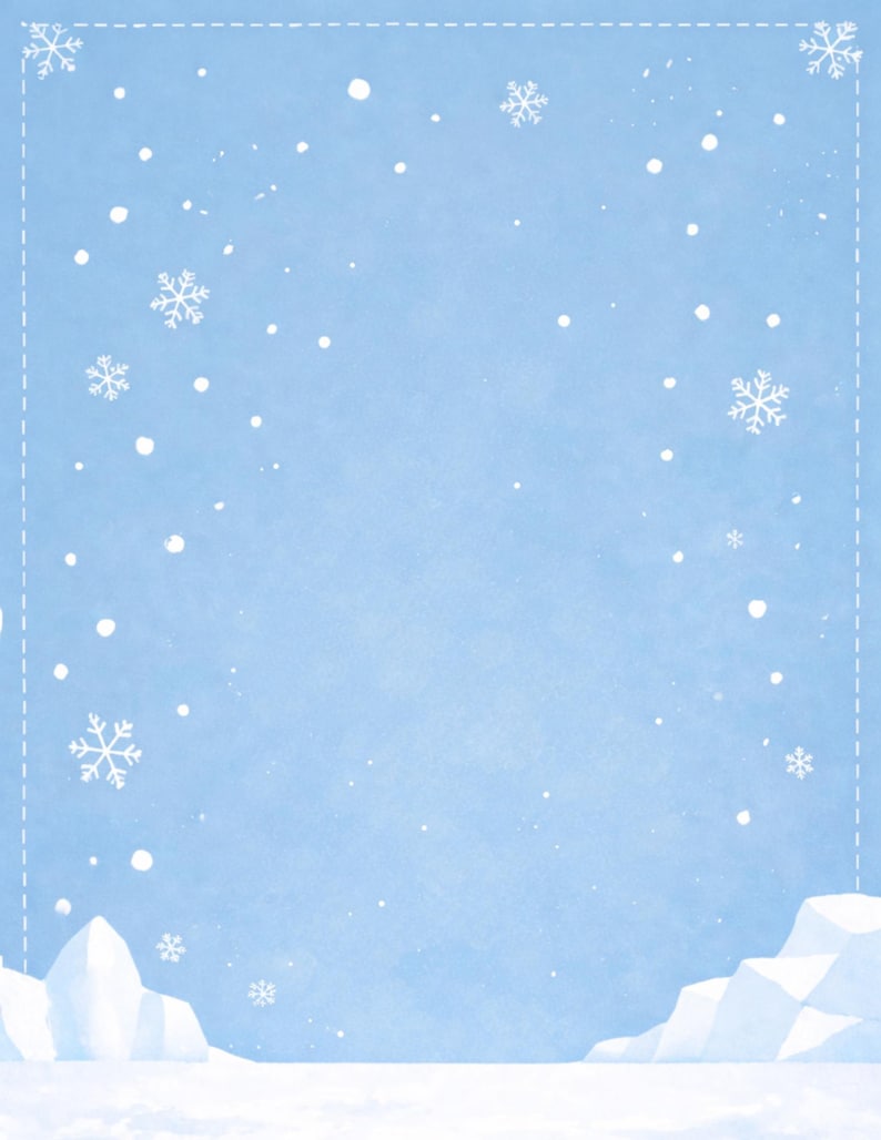 Polar Bear Scrap Paper Craft | Winter Animal Art Activity | No Prep ...