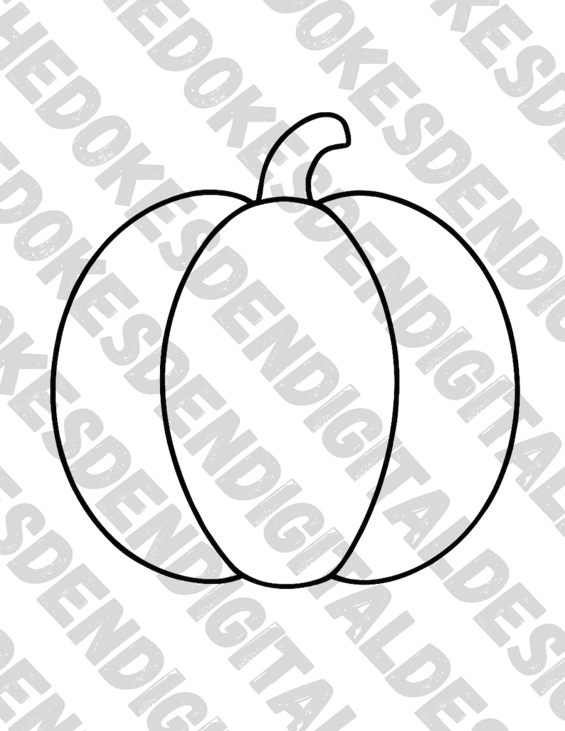 Fall Pumpkin Craft Template | Low Prep Tissue Paper Activity for Kids ...