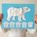 Polar Bear Name Craft | Winter Animal Activity for Preschool, Daycare ...