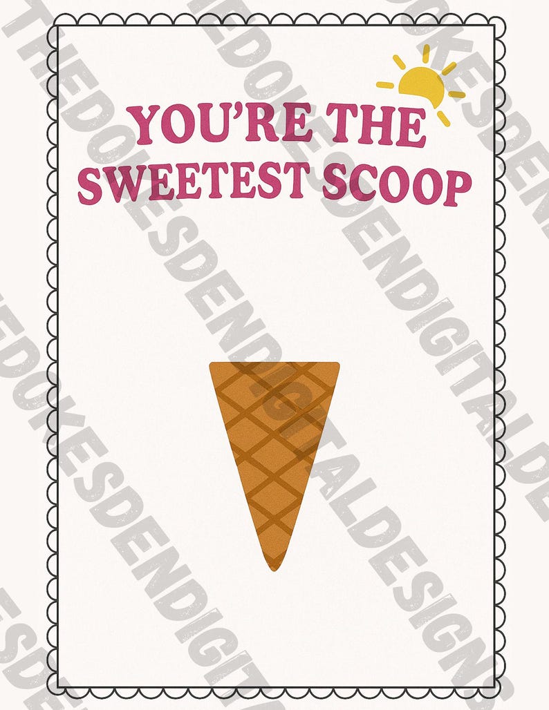 Ice Cream Cone Handprint Art – Summer Keepsake Craft for Kids - Etsy
