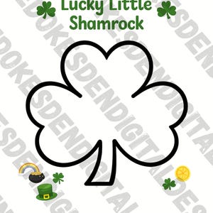 Shamrock Scrap Paper Craft | St. Patrick's Day Fine Motor Activity ...