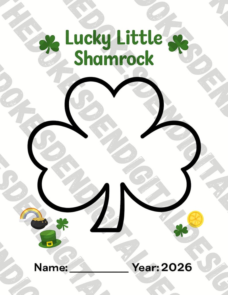 Shamrock Scrap Paper Craft | St. Patrick's Day Fine Motor Activity ...