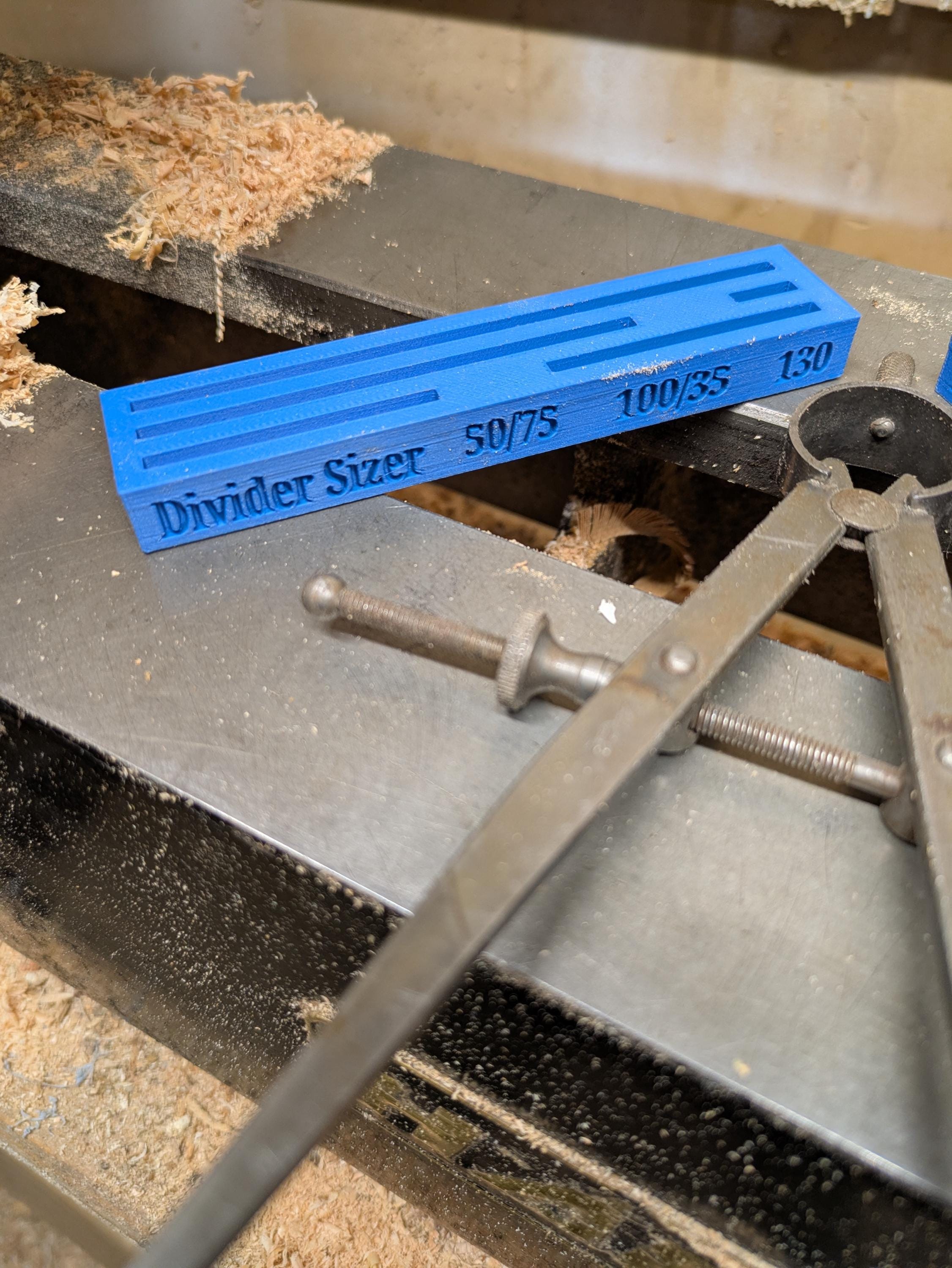 Divider Sizer for Setting Wood Turning Dividers to Layout for Nova ...
