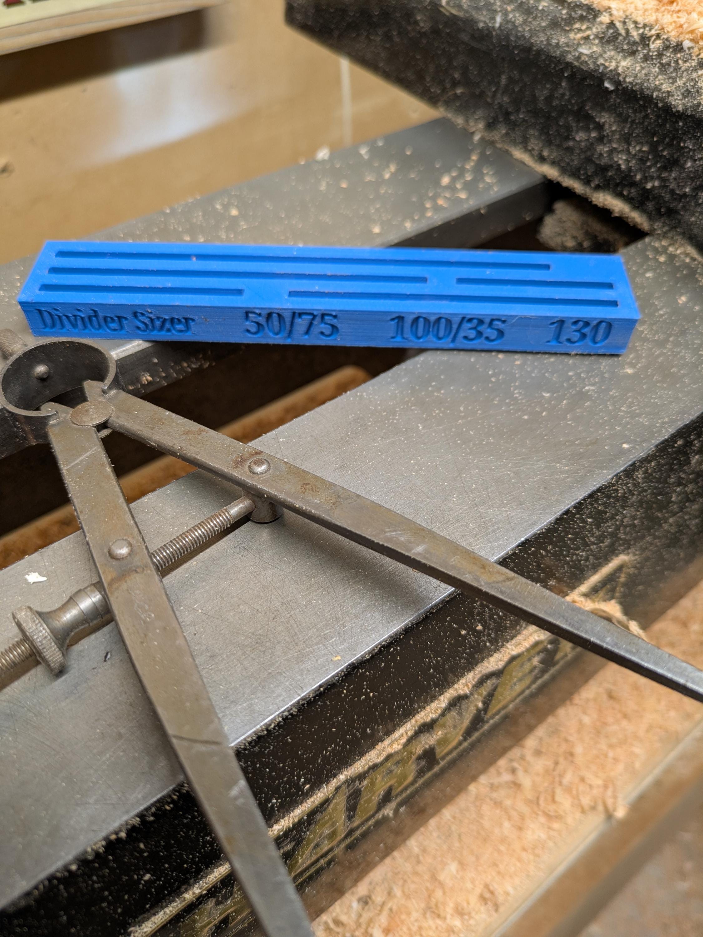 Divider Sizer for Setting Wood Turning Dividers to Layout for Nova ...