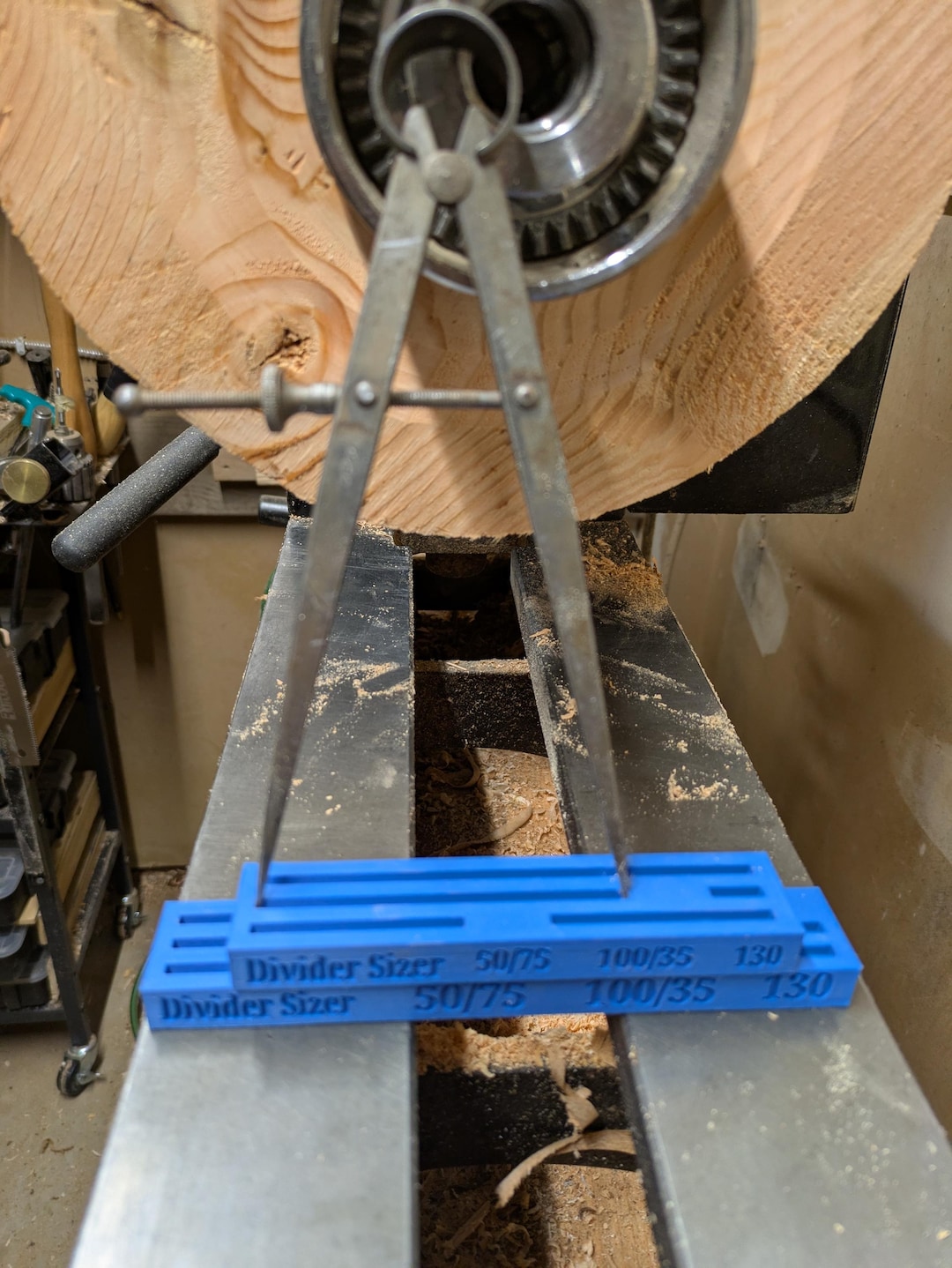 Divider Sizer for Setting Wood Turning Dividers to Layout for Nova ...