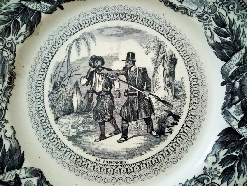 Gien The Prisoner Plate | Etsy