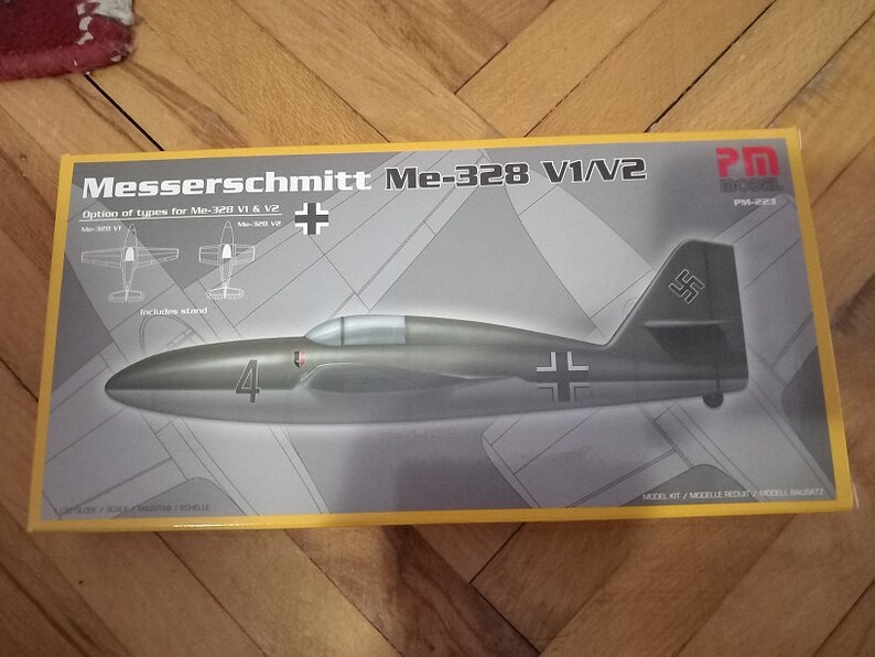 Messerschmitt Me-328 V1/V2, 1/72, PM Model - Etsy