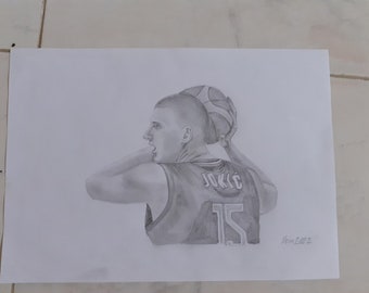 Nikola Jokic Drawing - Etsy