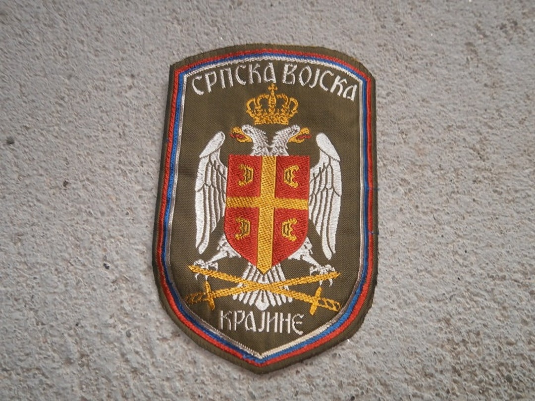 Serbian Army of Krajina srpska Vojska Krajine Patch - Etsy