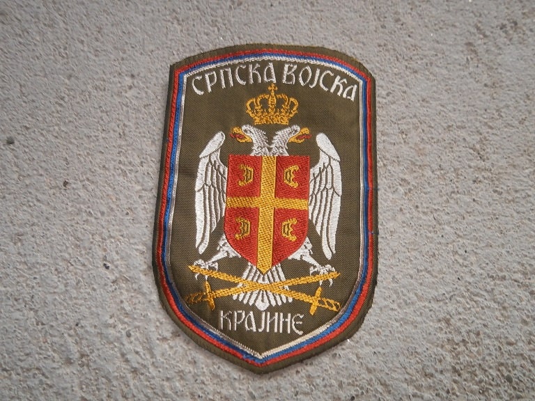 Collectibles Srpska Vojska Krajine patch Serbian Army of Krajina Art ...