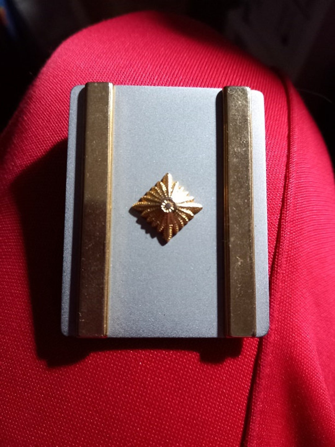Serbian Army Raincoat Metal Rank Insignia Major - Etsy