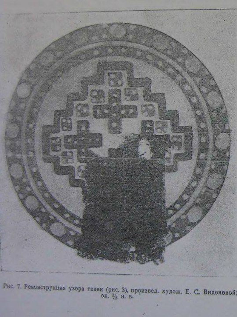 Early Medieval Slavic Rus Wooden Block Fabric Stamp From | Etsy