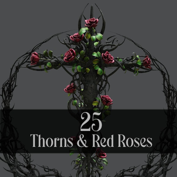 Gothic Thorns Png - Etsy
