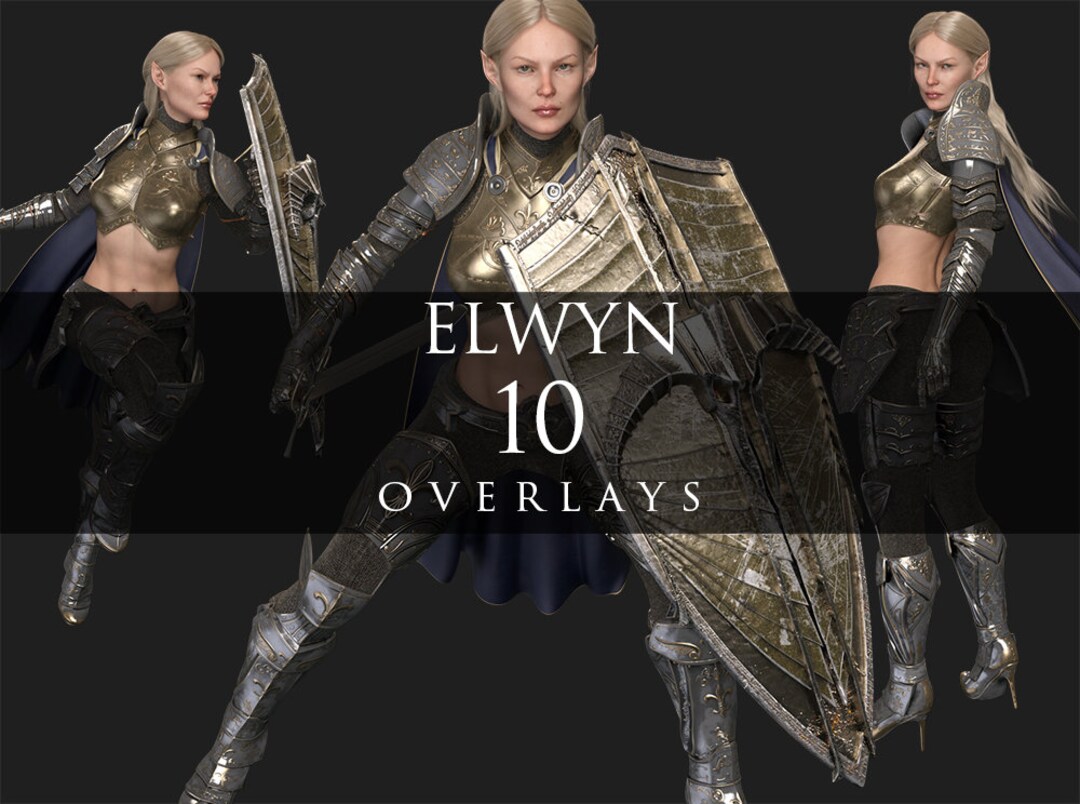 Elf Warrior/armor/armored Elf/epic Fantasy/high Fantasy/dangeons and ...