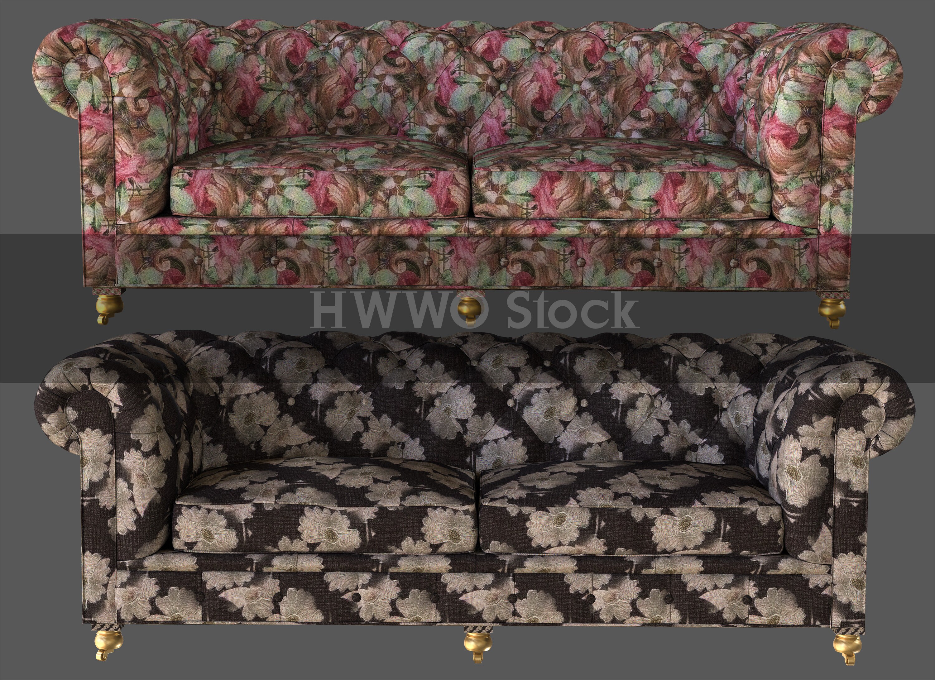 8 Classic Sofas/furnitures/clipart/overlay/3d/stock | Etsy