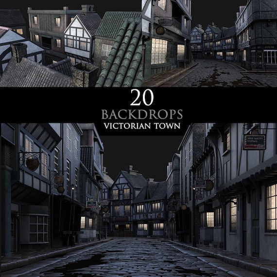 Victorian City Drawing