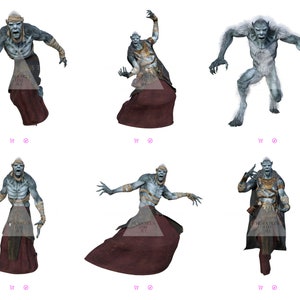 Winter Werewolf/beast/halloween/fantasy Characters/creature/undead ...