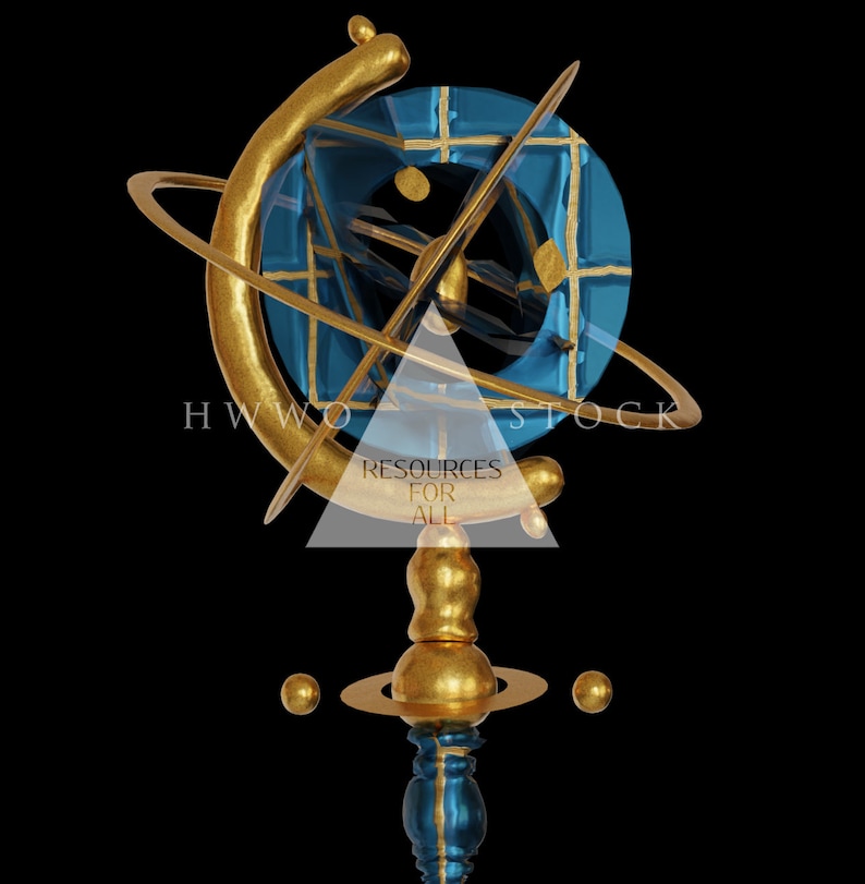 Time Scepter/overlays/wizard Props/magical Gadgets/magic Staff ...