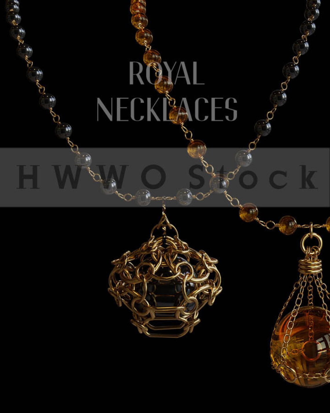 Royal Necklaces/overlays/pendants/jewelry/3d - Etsy