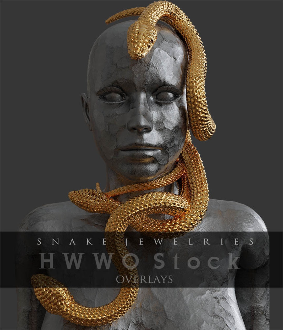 Fantasy Jewelry Image/overlays/snake Necklace/royal/headwear ...