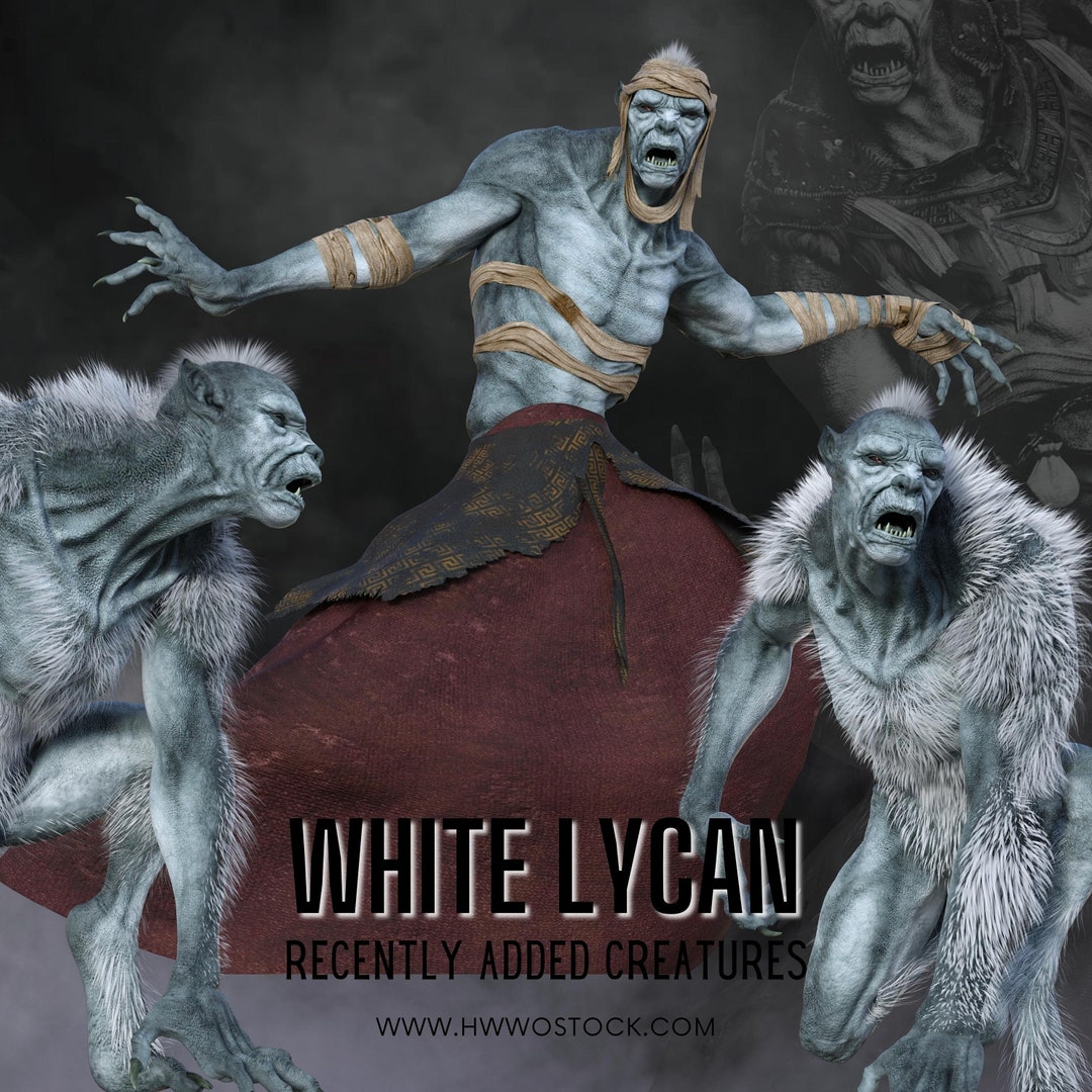 Winter Werewolf/beast/halloween/fantasy Characters/creature/undead ...