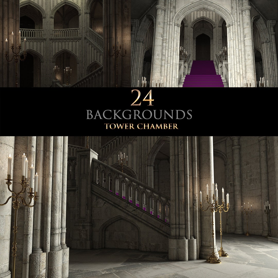 Tower Chamber/fantasy Temple/architecture/temples/interior/cinematic ...