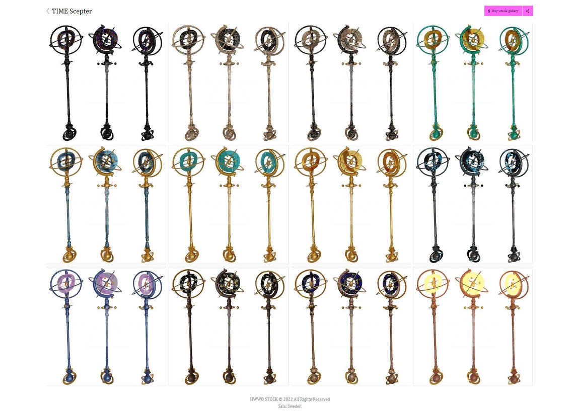 Time Scepter/overlays/wizard Props/magical Gadgets/magic - Etsy