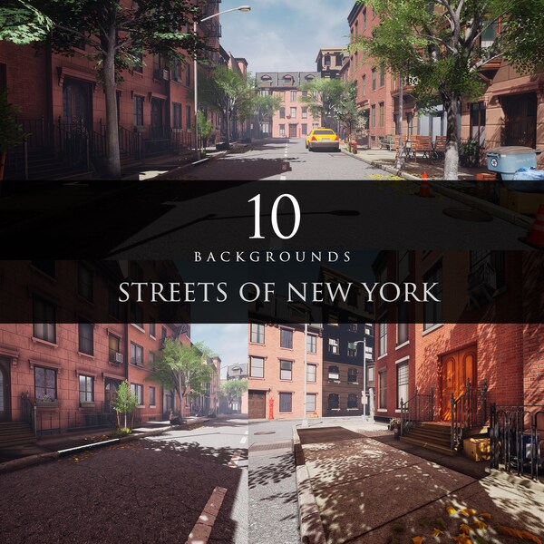 New York Backdrop - Etsy