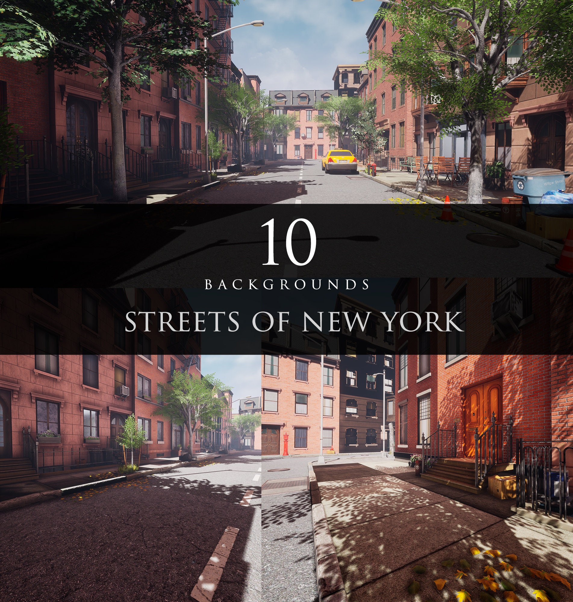 Photoshop City Backgrounds