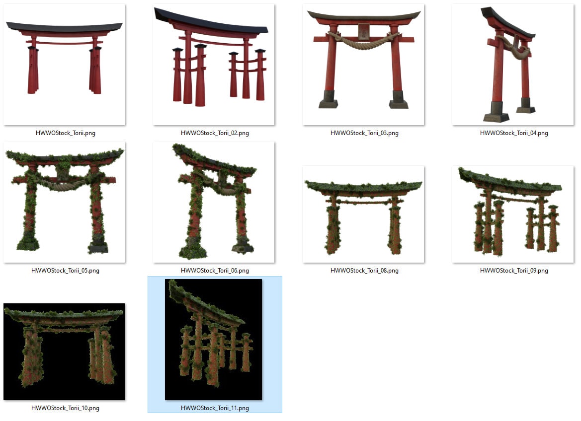 Asian Gates /portals/japanese/architecture/doors/backdrops/overlays ...