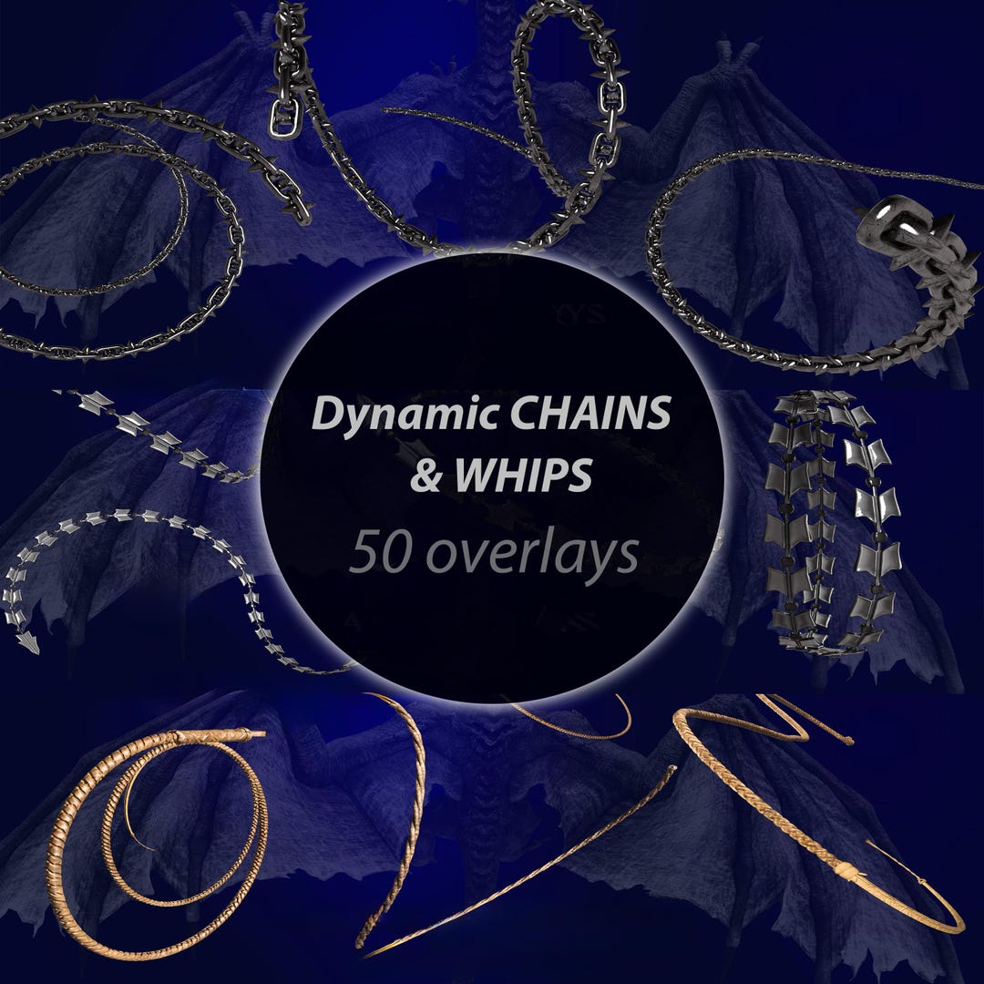 Dynamic Chains/whip/metallic/artifacts/images/ Fantasy/weapon/instant ...