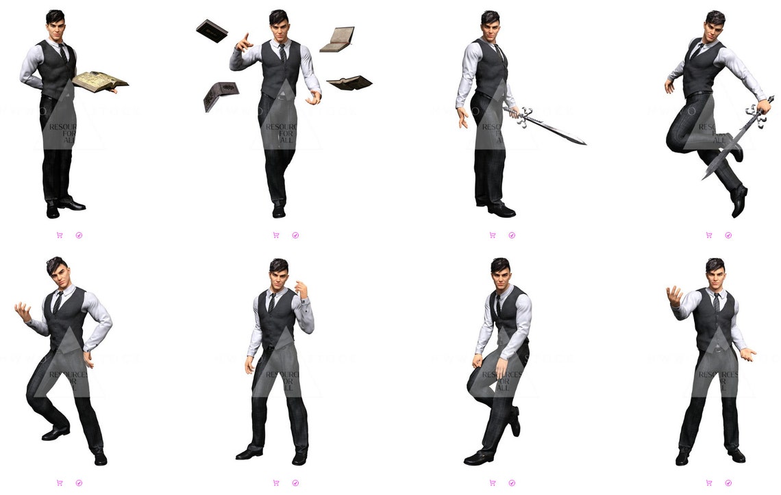 The Professor/fictional Character/warlock/composite/png/overlays/3d ...