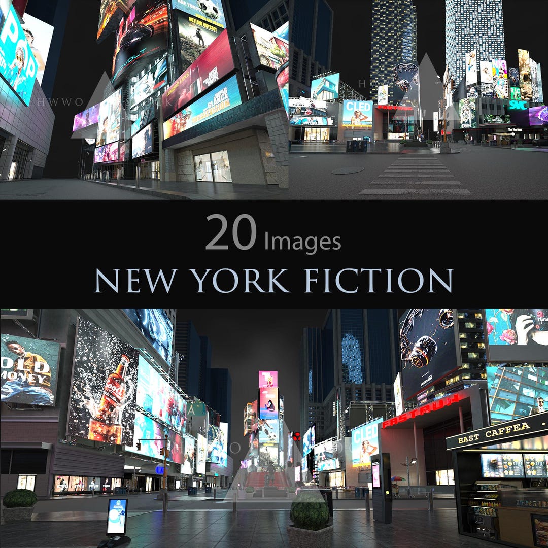 New York Fiction/fantasy Backgrounds/architecture/backdrops/buildings ...