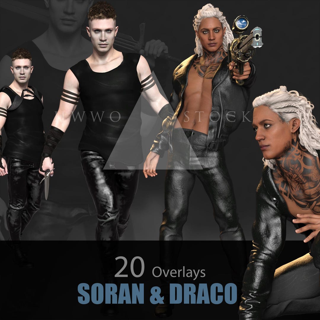 Soran & Draco/ Warriors/urban Fantasy/male Characters/warrior/superhero ...