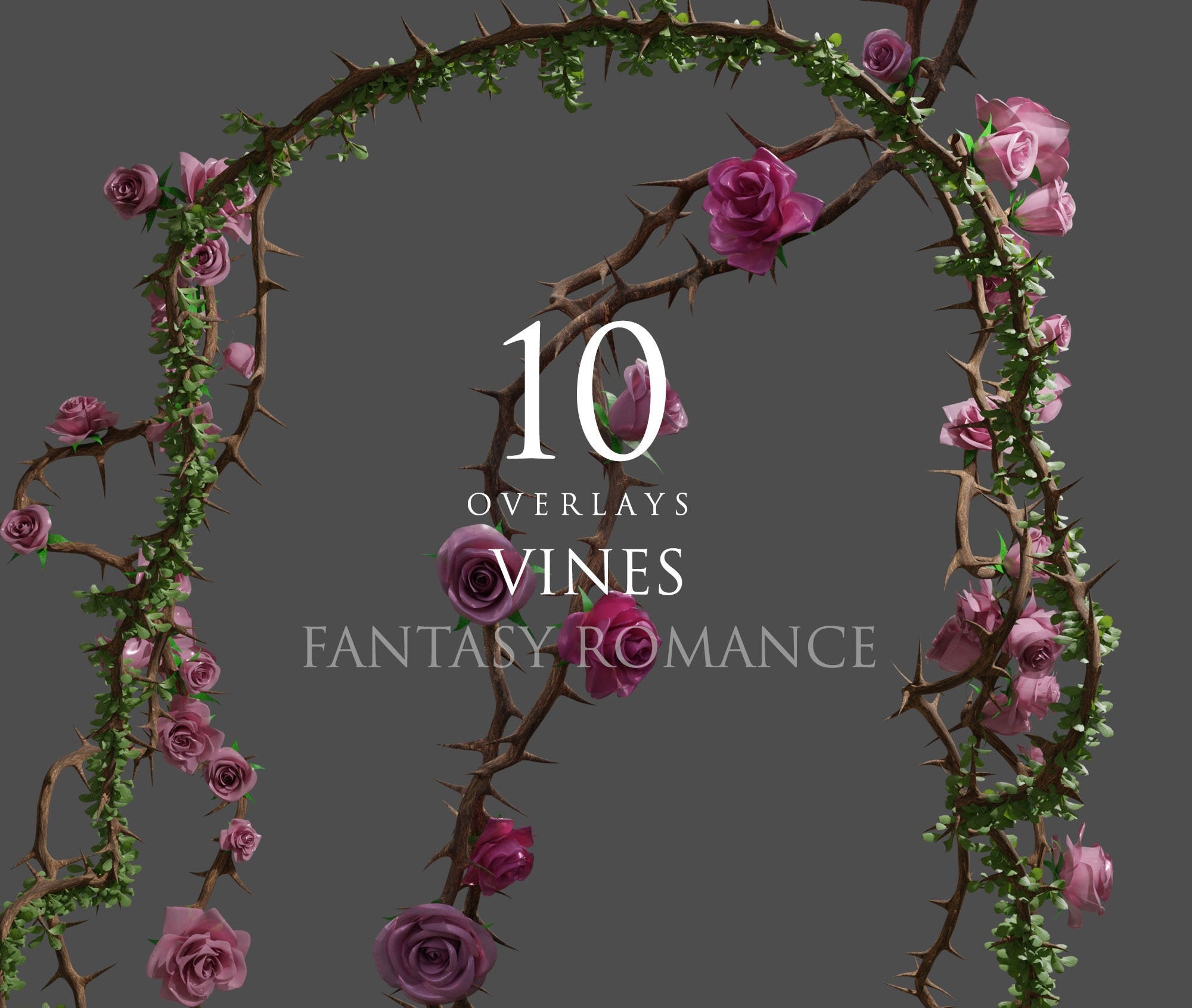 Fantasy Vines/roses/roots/vines/fantasy Plants/halloween/romantic ...