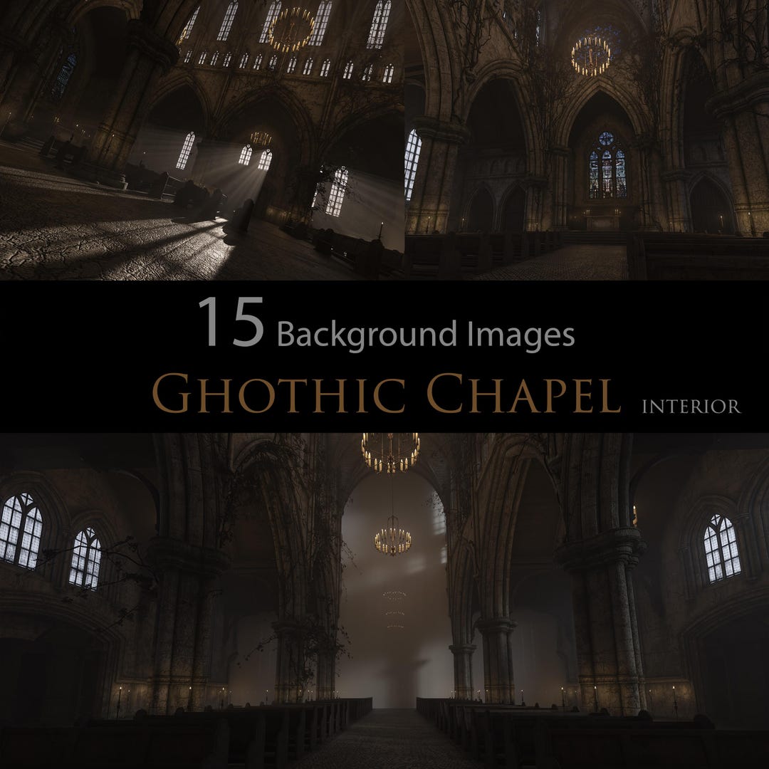 Gothic Chapel Interior/background/church/temple/house/scary/stock Image ...