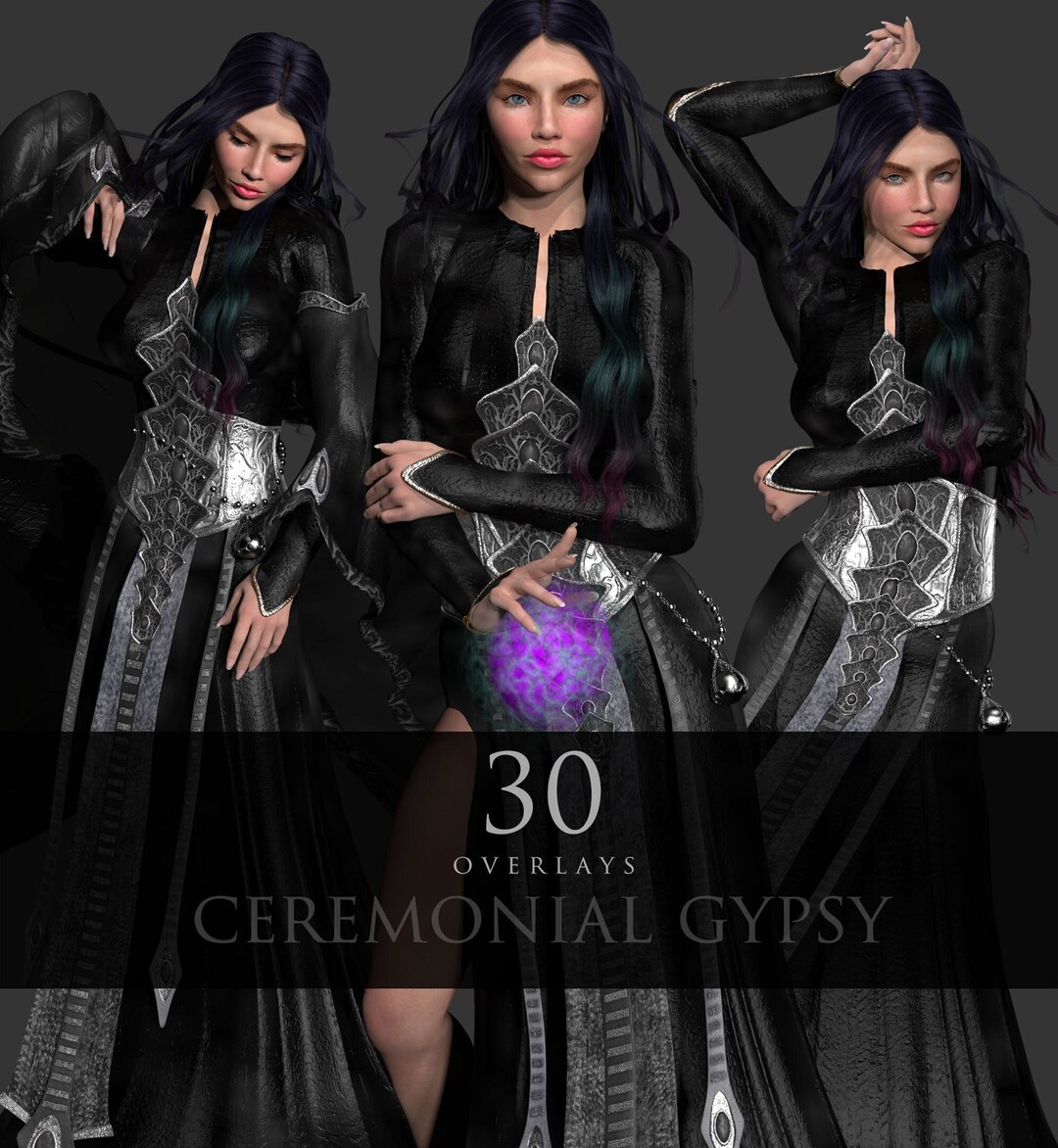 Ceremonial Gypsy/fantasy Character/dark Fantasy/fictional Characters ...