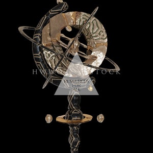 Time Scepter/overlays/wizard Props/magical Gadgets/magic Staff ...