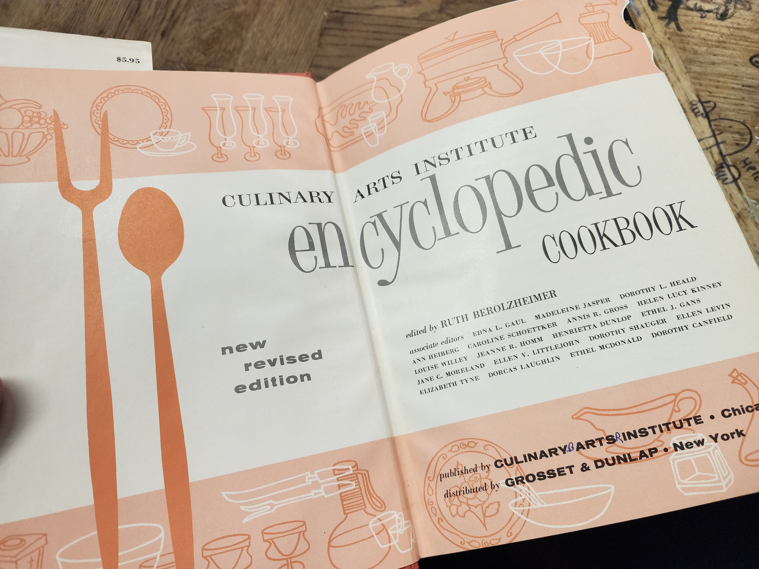 Culinary Arts Institute Encyclopedic Cookbook - Etsy