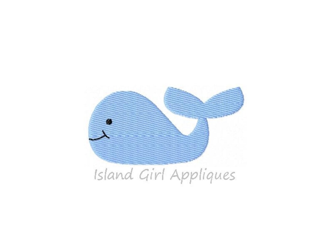 Whale Mini Machine Embroidery Design, Instant Download, Mini Embroidery ...