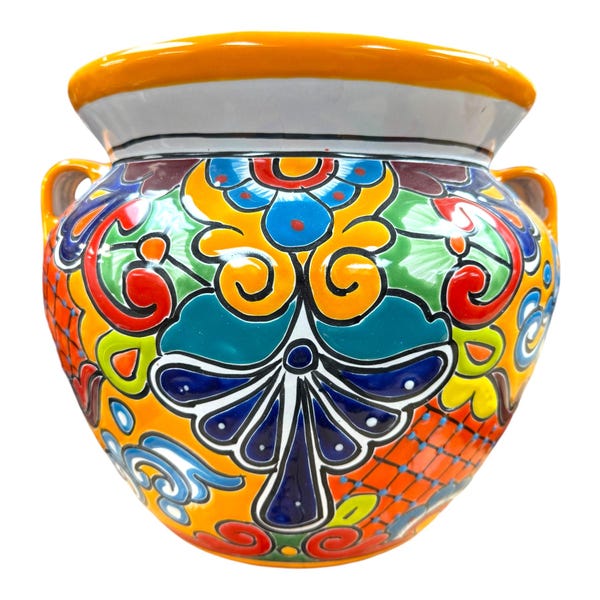 Large Mexican Outdoor Planters - Etsy