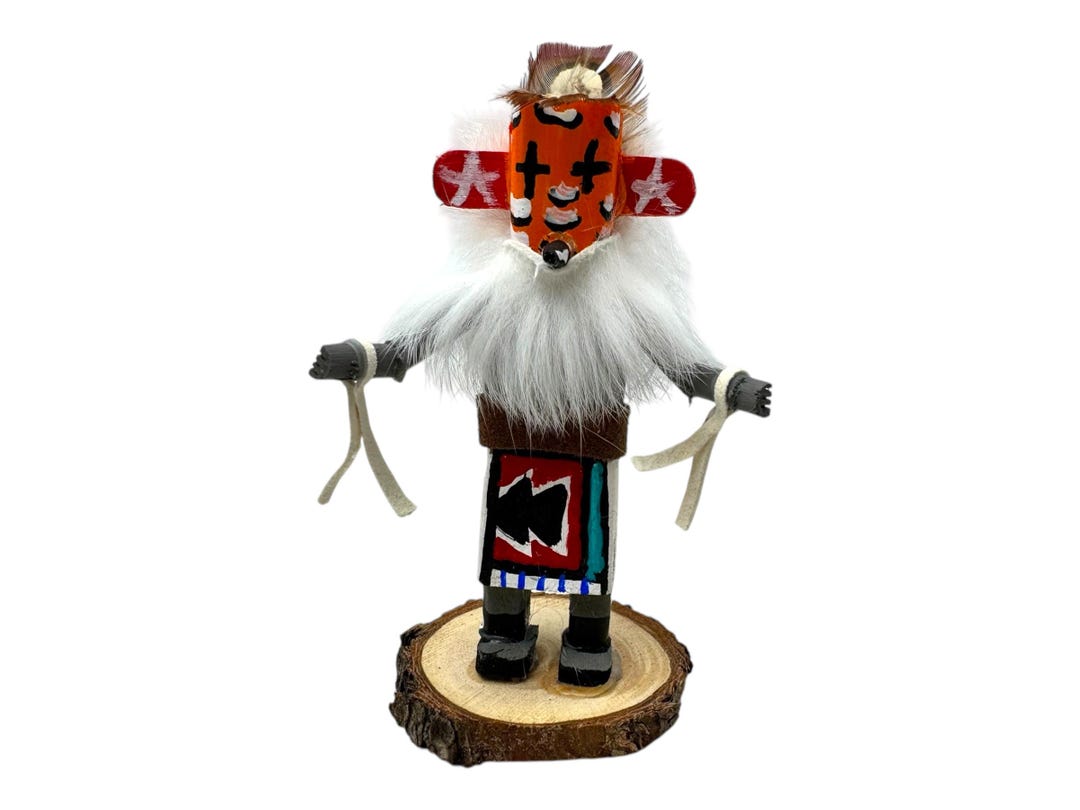 Native American Kachina Doll road Runner Handmade Hand Painted by ...